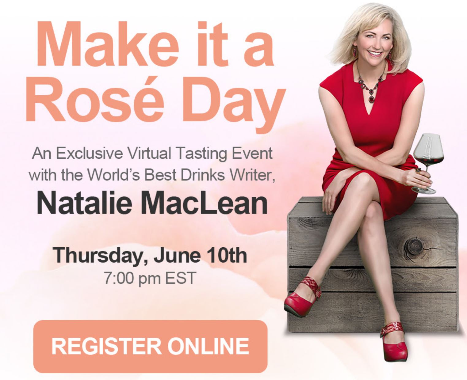 Rose Tasting Event - Natalie MacLean