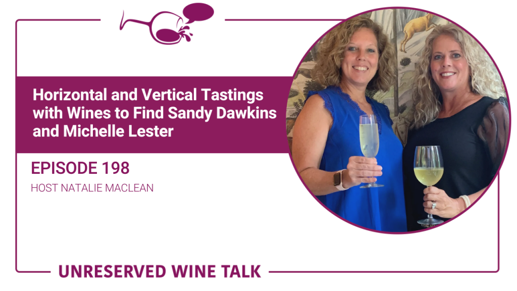 Horizontal and Vertical Tastings with Wines to Find Sandy Dawkins and ...