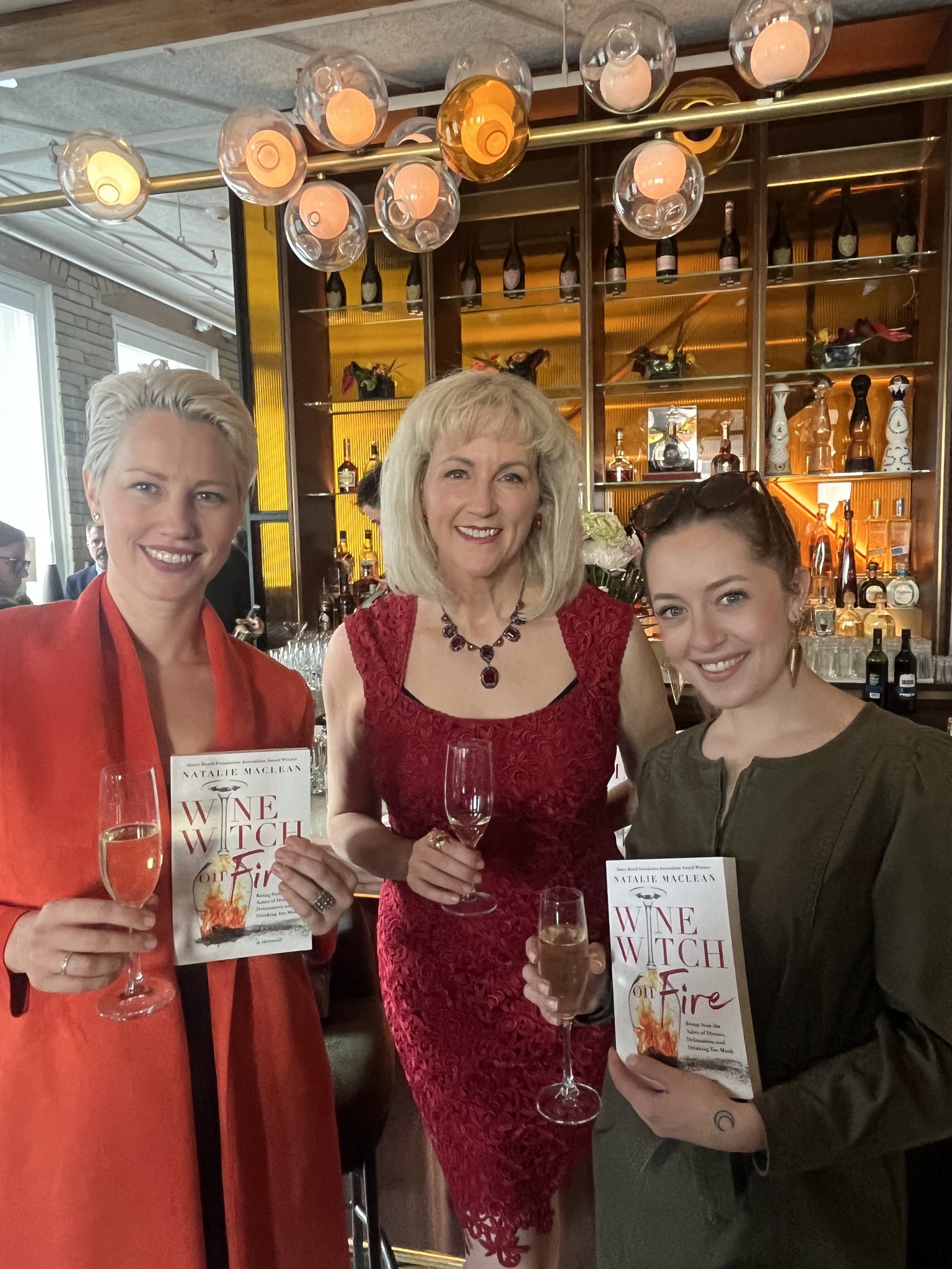 Wine Witch on Fire Launch at the Clio Club in Toronto - Natalie MacLean