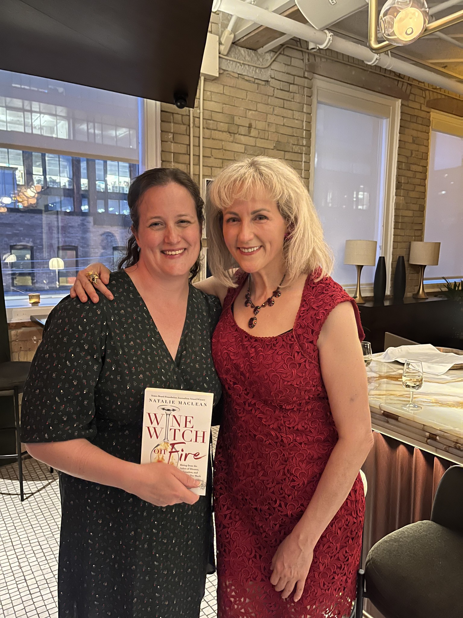 Wine Witch on Fire Launch at the Clio Club in Toronto - Natalie MacLean