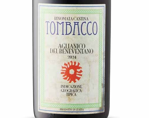 Tombacco Aglianico del Beneventano 2024 Expert Wine Review: Natalie MacLean