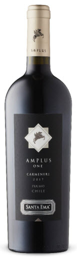 Santa Ema Amplus One Carmenère 2017 Expert Wine Review: Natalie MacLean