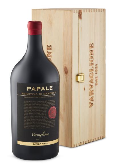 Papale Linea Oro Primitivo di Manduria Double Magnum 2021 Expert Wine ...