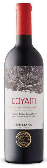Emiliana Coyam Organic Red Blend 2016 Expert Wine Review: Natalie MacLean