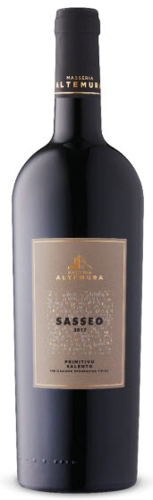 Masseria Altemura Sasseo Primitivo 2017 Expert Wine Review: Natalie MacLean