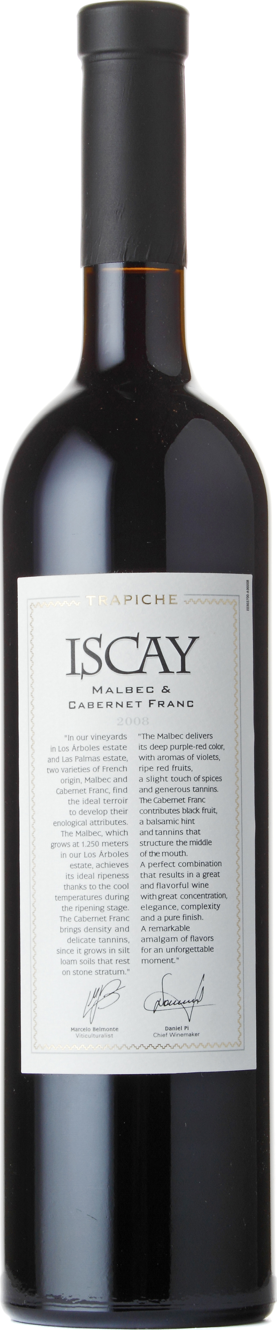 Trapiche Iscay Malbec Cabernet Franc 2009 Expert Wine Review: Natalie ...