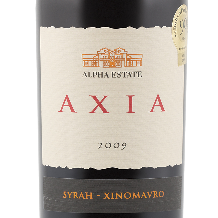 Axia Alpha Estate Syrah Xinomavro 2009 Expert Wine Review: Natalie MacLean