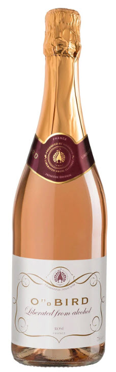 Oddbird Liberated from alcohol Sparkling Rosé Expert Wine Review: Natalie MacLean