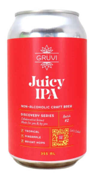 Gruvi Juicy IPA Expert Review: Natalie MacLean