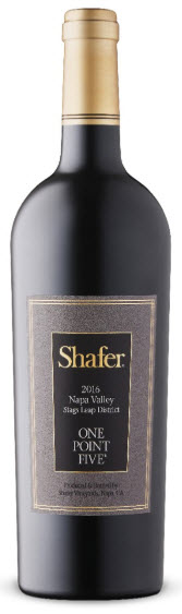 Shafer Vineyards One Point Five Cabernet Sauvignon 2016 Expert Wine ...