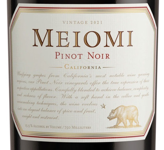 Meiomi Pinot Noir 2022 Expert Wine Review: Natalie MacLean