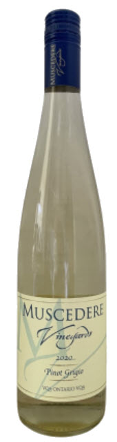 Muscedere Vineyards Pinot Gigio 2020 Expert Wine Review: Natalie MacLean