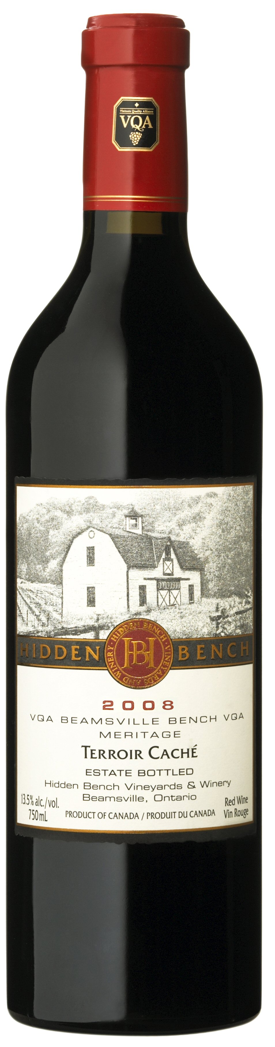 Hidden Bench Winery Hidden Bench Terroir Caché Meritage 2005 Expert ...
