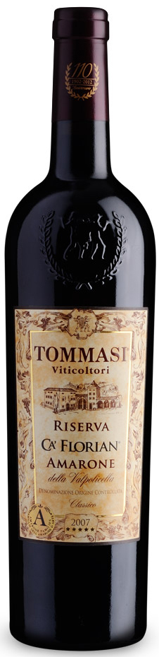 Tommasi Ca' Florian Riserva Amarone Della Valpolicella Classico 2007 Expert Wine Review: Natalie ...