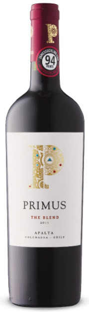 Primus The Blend Apalta 2015 Expert Wine Review: Natalie MacLean