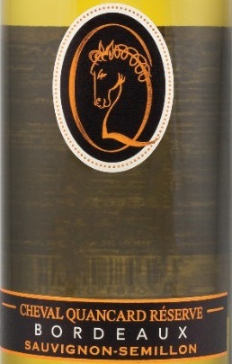 Cheval Quancard Cheval-Quancard Reserve Bordeaux Blanc Expert Wine ...
