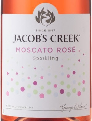 Jacob's Creek Moscato Rosé Sparkling Expert Wine Review: Natalie MacLean