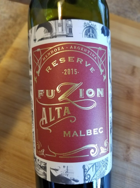 Fuzion Wines Alta Reserve Malbec 2015 Expert Wine Review: Natalie MacLean