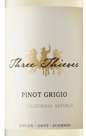 Rebel Wine Three Thieves Pinot Grigio 2015 Expert Wine Review: Natalie ...
