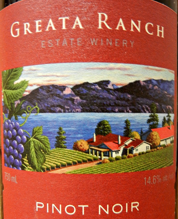 Greata Ranch Pinot Noir 2007 Expert Wine Review: Natalie MacLean