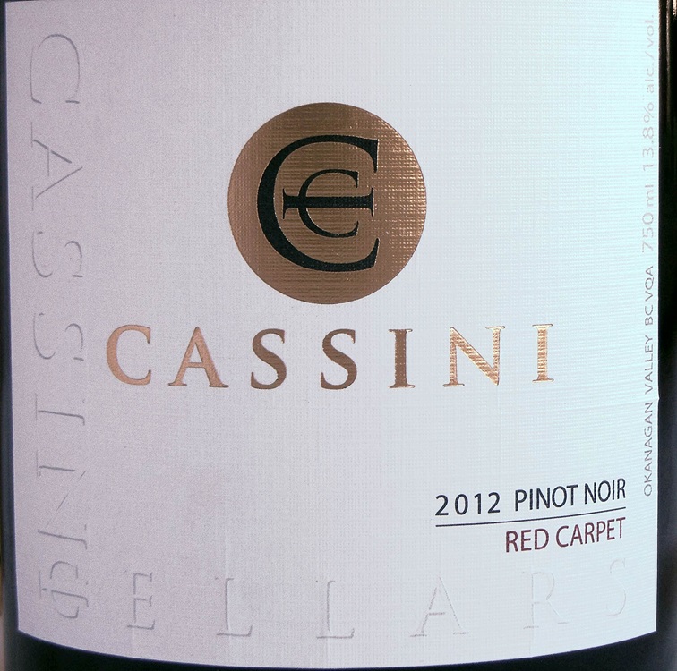 Cassini Red Carpet Pinot Noir 2012 Expert Wine Review: Natalie MacLean