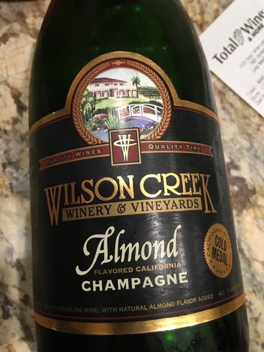 Wilson Creek Almond Champagne 2004 Expert Wine Review: Natalie MacLean