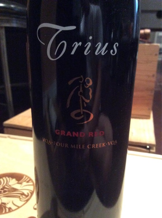 Niagara on the Lake Trius Grand Red 2012 Expert Wine Review: Natalie ...