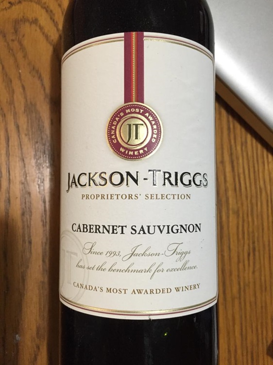 Jackson-Triggs Cabernet Sauvignon Cabernet Sauvignon 2016 Expert Wine ...