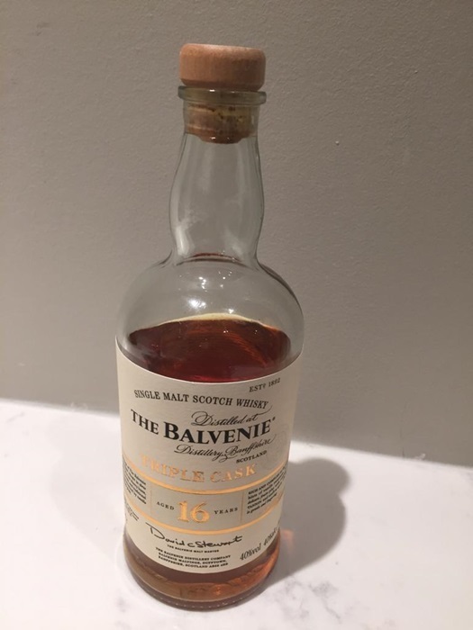 The Balvenie 16 Year Old Triple Cask Single Malt Whisky 2016 Expert ...