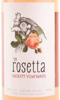 Luckett Vineyards Rosetta 2018 Expert Wine Review: Natalie MacLean