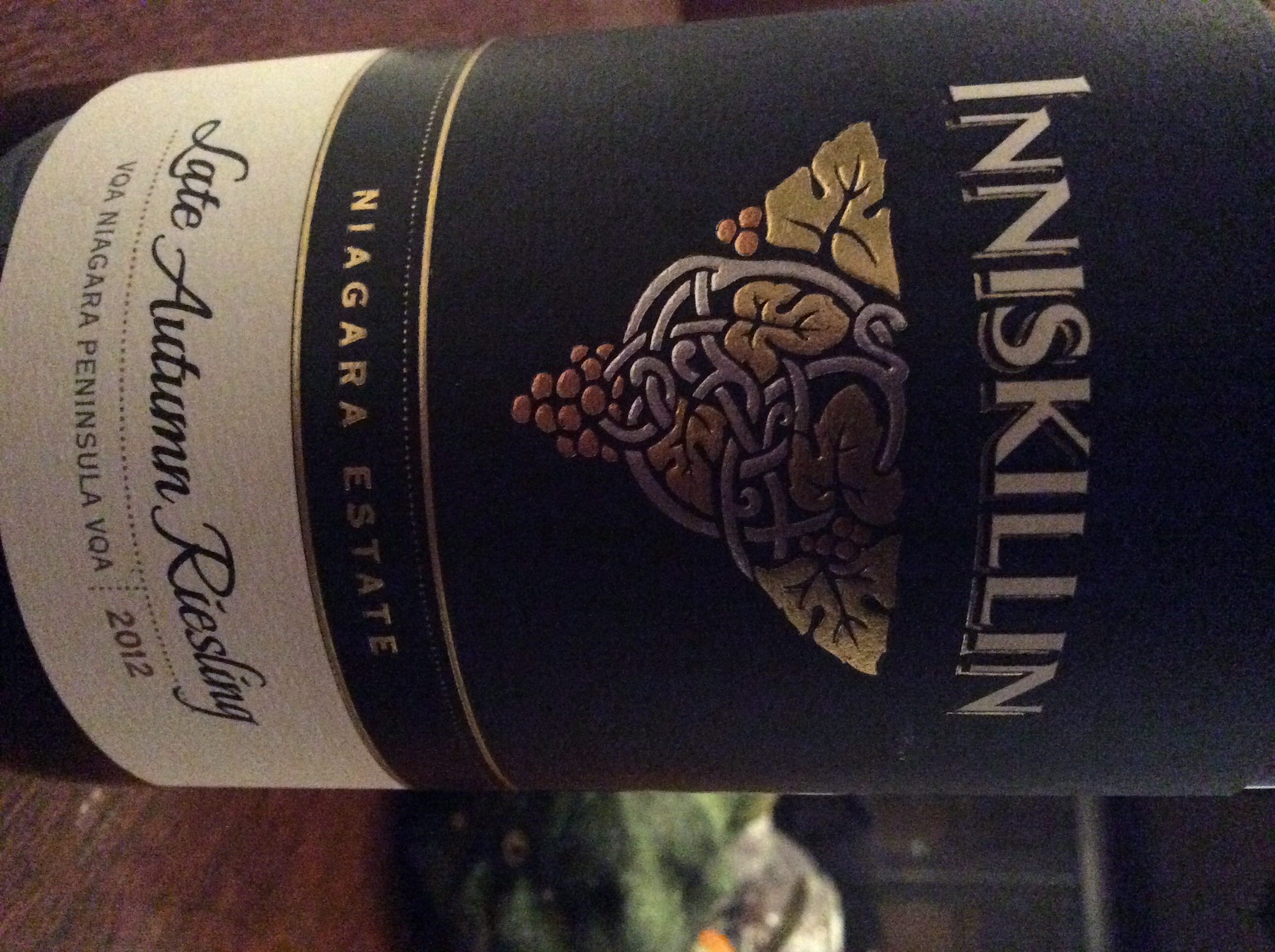 Inniskillin Late Autumn Riesling 2012 Expert Wine Review: Natalie MacLean