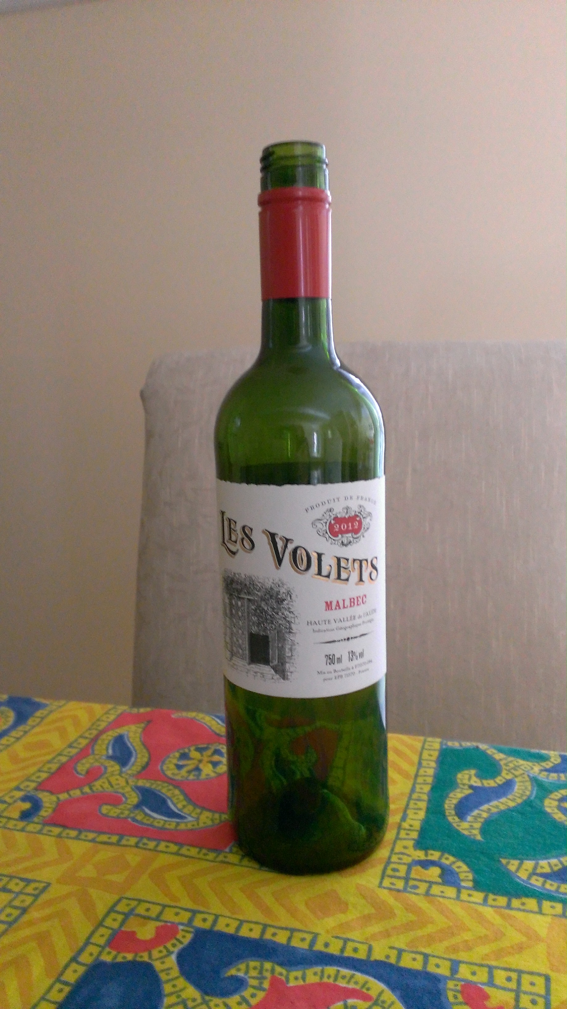 Les Volets Malbec France 2012 Expert Wine Review: Natalie MacLean