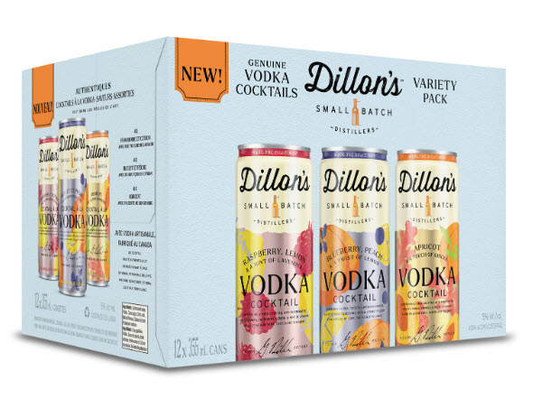 Dillon's Vodka Cocktail Variety Pack Expert Review: Natalie MacLean