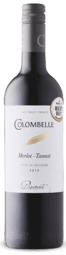 Plaimont Colombelle Merlot Tannat 2018 Expert Wine Review: Natalie MacLean