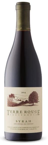 Domaine de la Terre Rouge Les Cotes De L'ouest Syrah 2014 Expert Wine ...