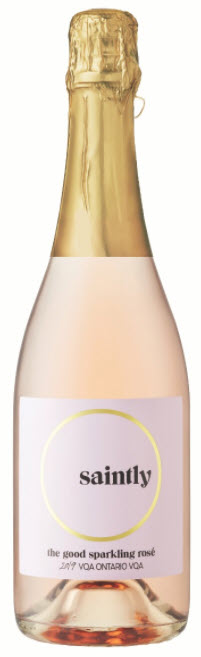 Saintly The Good Sparkling Rosé 2019 Expert Wine Review: Natalie MacLean