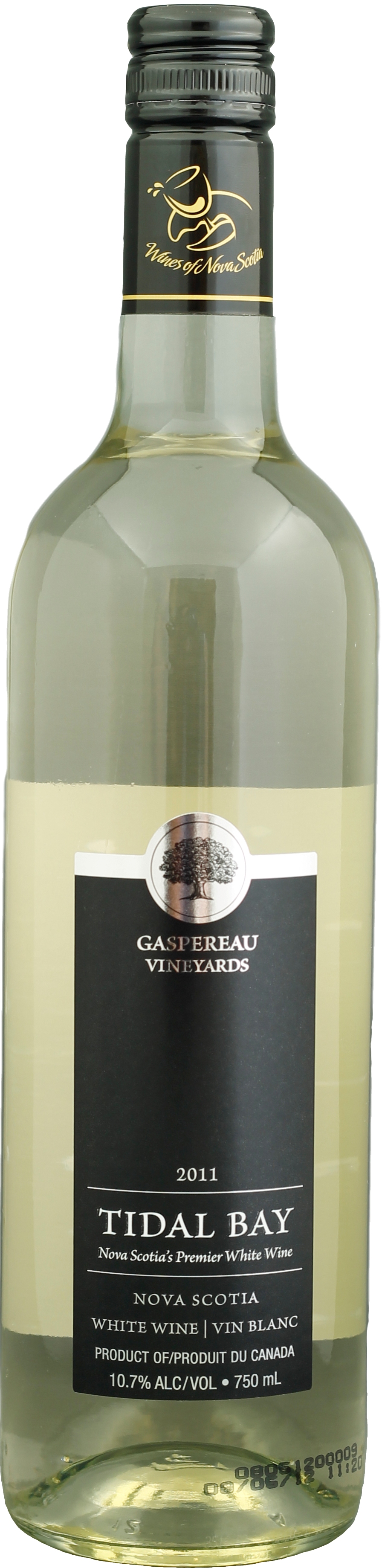 Gaspereau Vineyards Tidal Bay 2011 Expert Wine Review: Natalie MacLean